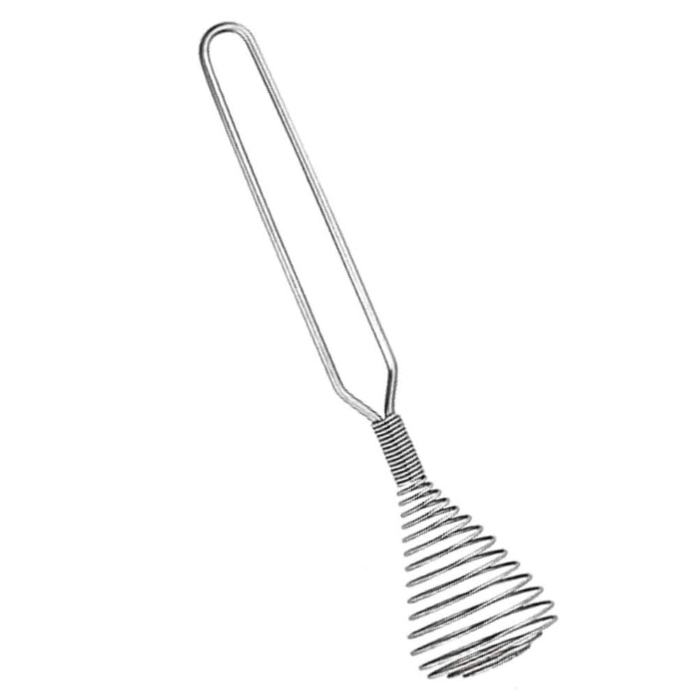Anqtovp Stainless Steel Spring Coil Wire Whisk Whip Egg Beater Hand ...
