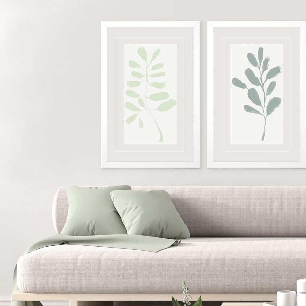 Paragon Soft Sprig Trio by Vess 1 Piece Framed Giclee Nature Art Print ...