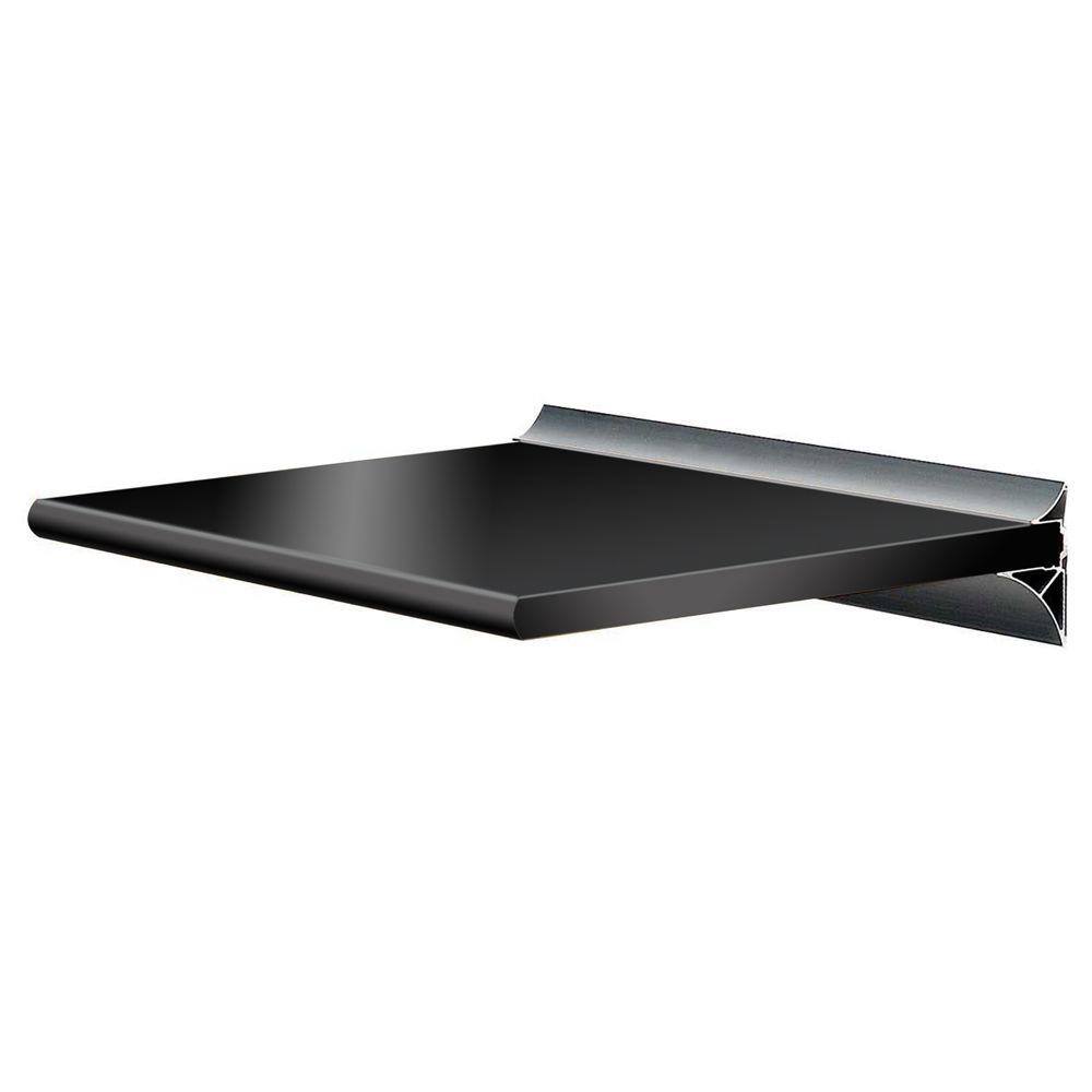 Home Decorators Collection Gallery 12 in. x 32 in. Black Shelf GA1232BK ...