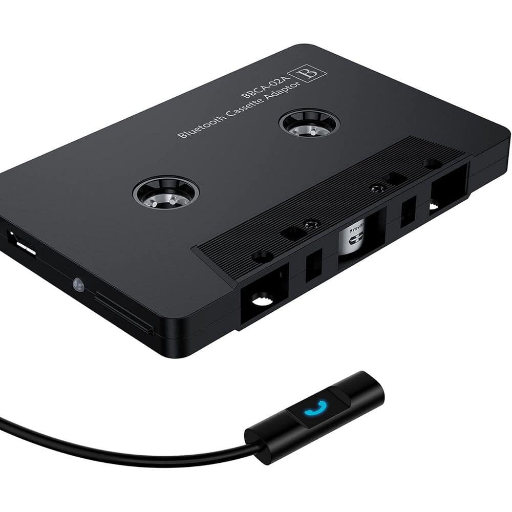 OBJLGEV Bluetooth 5.0 Cassette to Aux Adapter Tape Audio for Car Hands ...