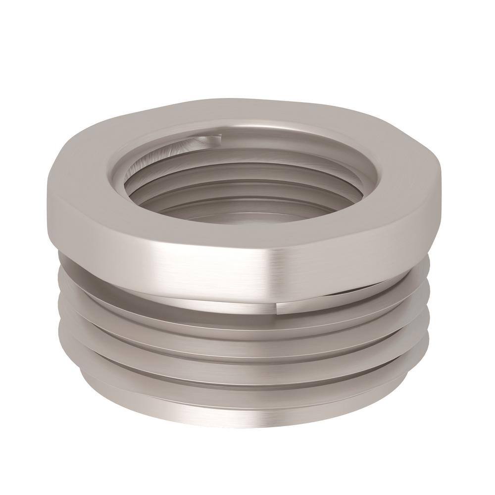 PERRIN & ROWE 0.75 in. FPT x 0.5 in. Brass Fitting Adapter in Satin ...