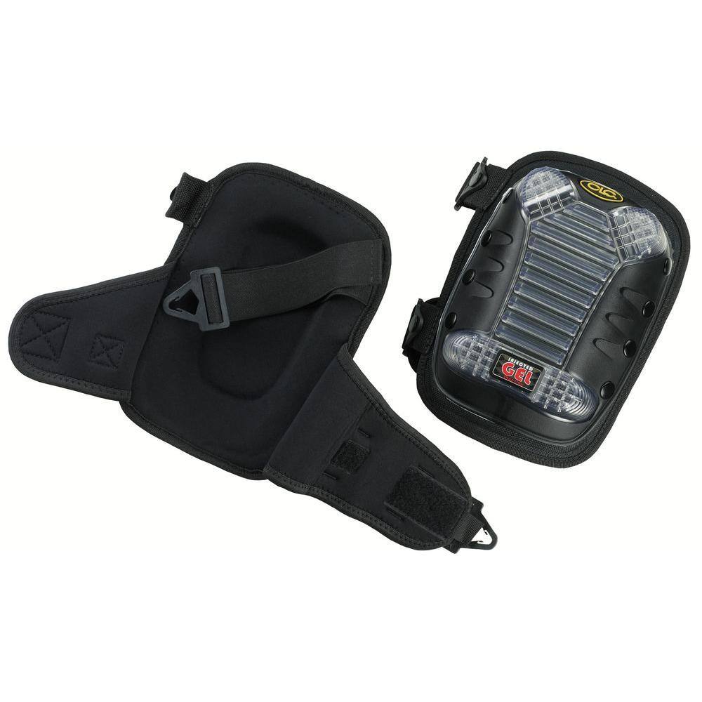 Custom LeatherCraft Injected-Gel Knee Pads with Removable Caps G350 ...