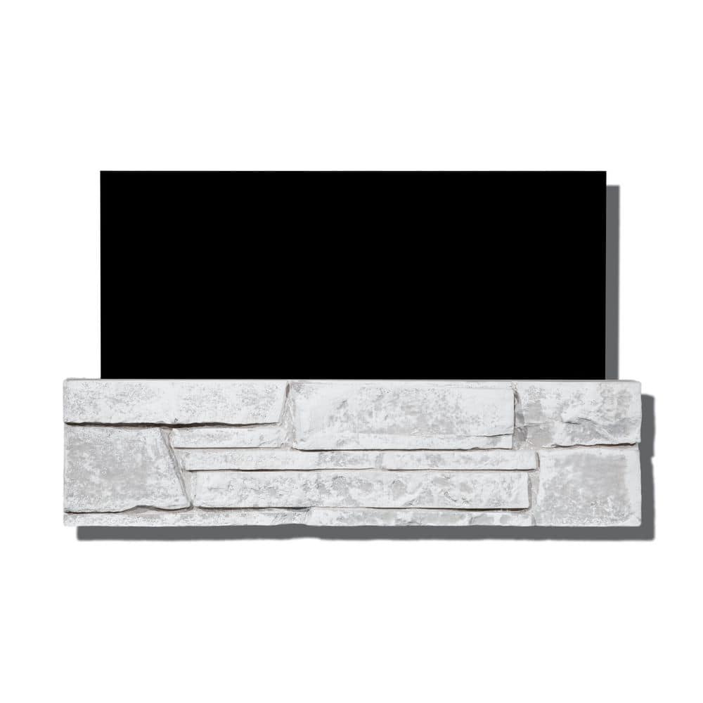 Silvermine Stone 6 in. x 24 in. Aspen Peak Cement Stone Veneer ...