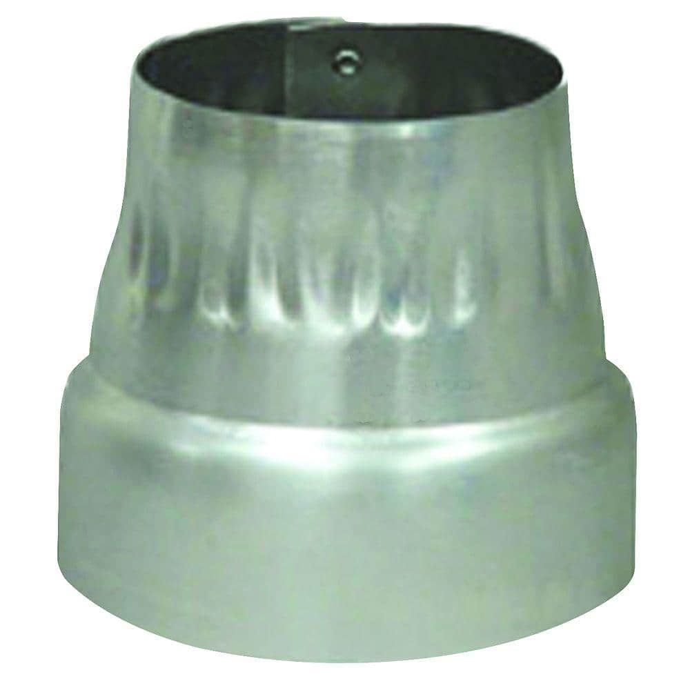 Deflect-o 4 in. to 3 in. Aluminum Increaser-Reducer DIRB43 - The Home Depot