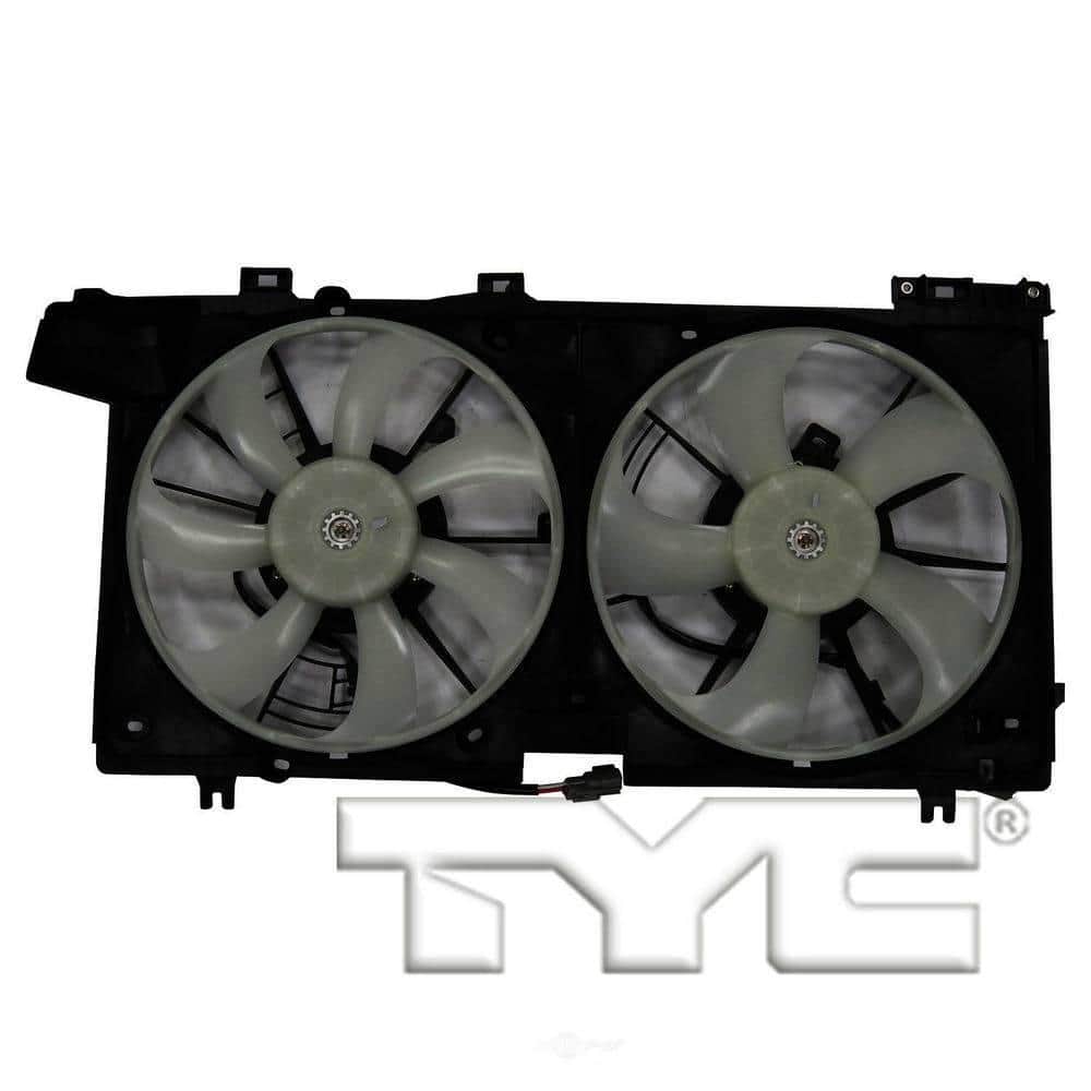 TYC Dual Radiator and Condenser Fan Assembly 623470 - The Home Depot