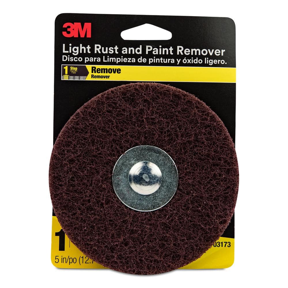 3M 5 in. Light Rust and Paint Remover 03173 - The Home Depot