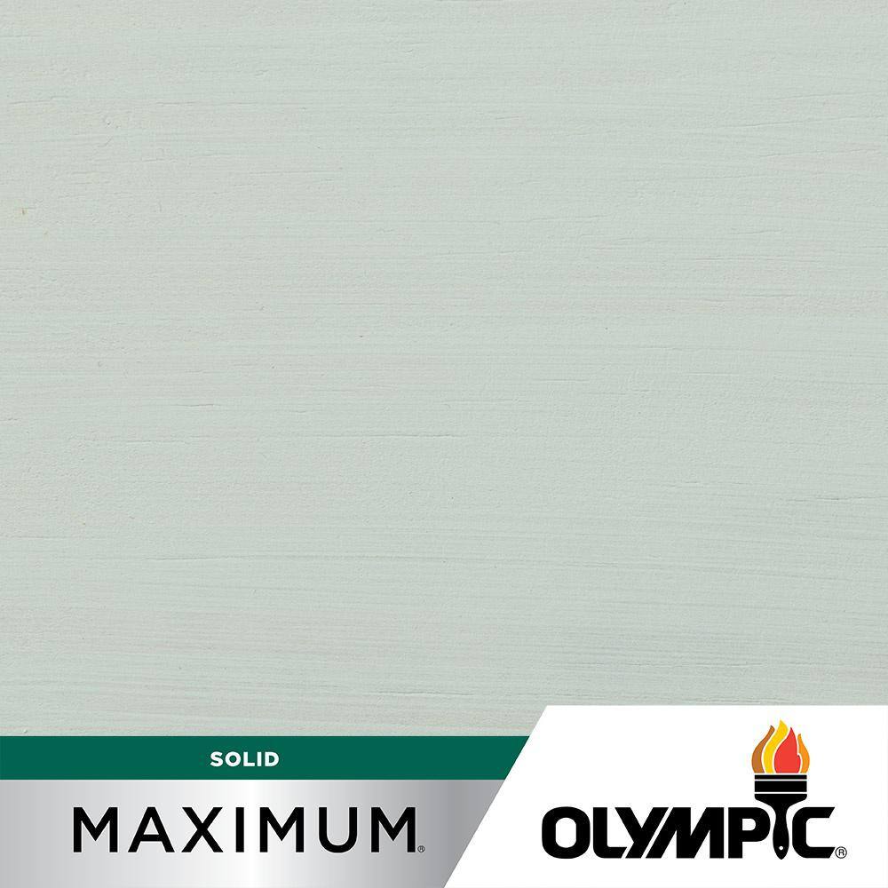 Olympic Maximum 1 gal. SC-1019 Cool Dusk Solid Color Exterior Stain and ...