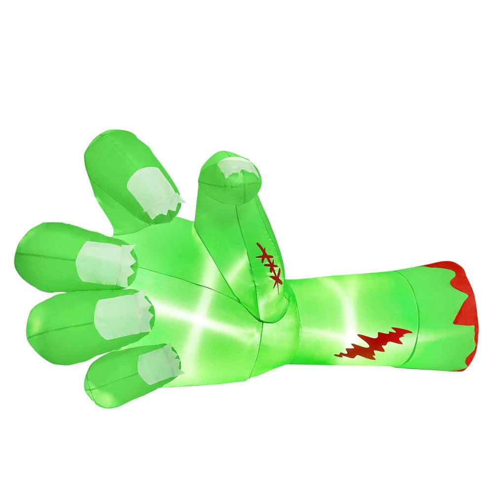 Joyfy 9 ft. LED Halloween Giant Arm Inflatable 31965-B - The Home Depot