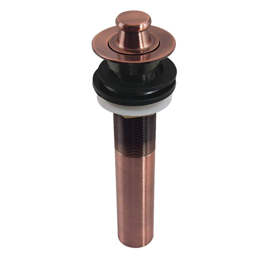 Kingston Brass Fauceture 17-Gauge Lift and Turn Bathroom Sink Drain in ...