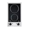 Summit Appliance 12 in. Radiant Electric Cooktop in Black with 2 ...