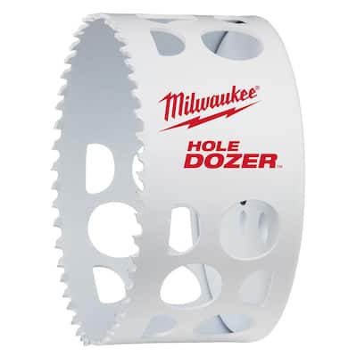 Milwaukee 4-1/8 in. Hole Dozer Bi-Metal Hole Saw 49-56-9646