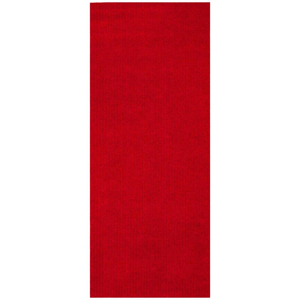 Ottomanson Lifesaver Non-Slip Rubberback Indoor/Outdoor Long Hallway ...