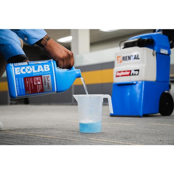 ECOLAB 1 Gal. 3-in-1 Carpet Cleaner Concentrate 7700416 - The Home Depot