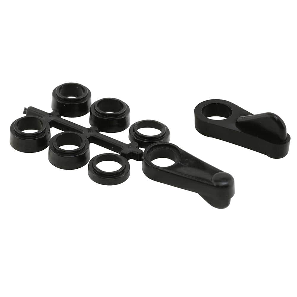 Prime-Line 7/16 in. Black Plastic Universal Screen Clip (4-pack) L 5923 ...