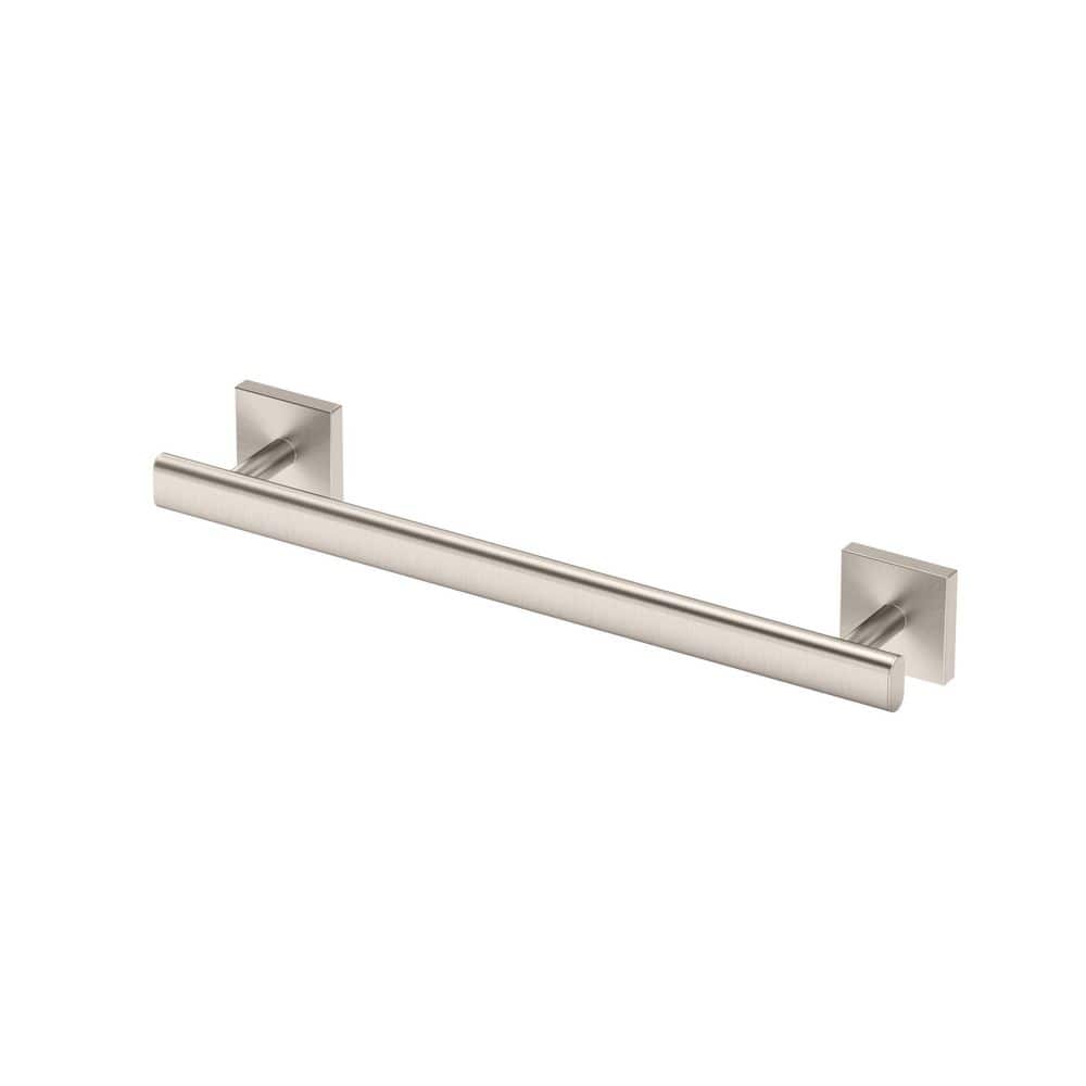 Gatco Elevate 12 in. L Wall Mounted Hand Towel Bar in Satin Nickel ...