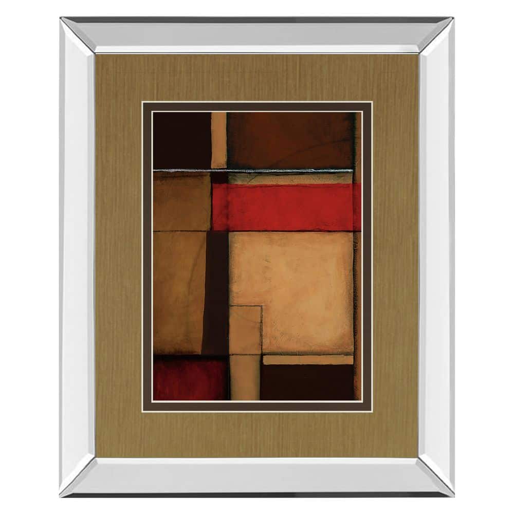Classy Art 1 Piece Framed Graphic Print Abstract Art Print 40 in. x 34 ...