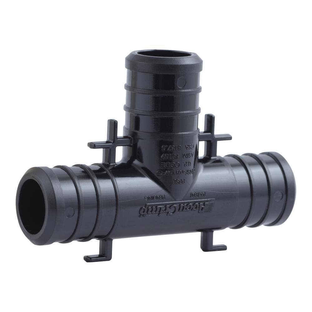 SharkBite 3/4 in. PEX Barb Plastic Tee Fitting (10-Pack) UP370A10 - The ...