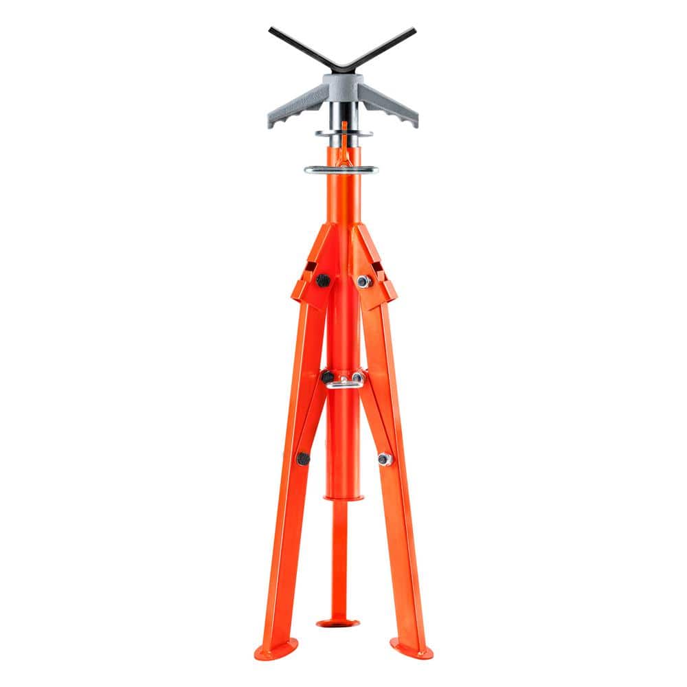 SKYSHALO Pipe Stand, 2500 LBS. Heavy Duty Pipe Jack Stands, 27.2"-52 ...