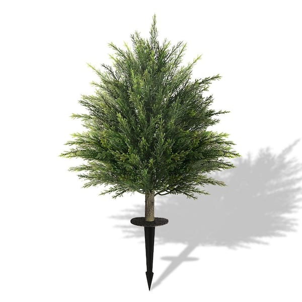 Vitalismo 2ft Artificial Cedar Tree with Ground Spike-Realistic New ...