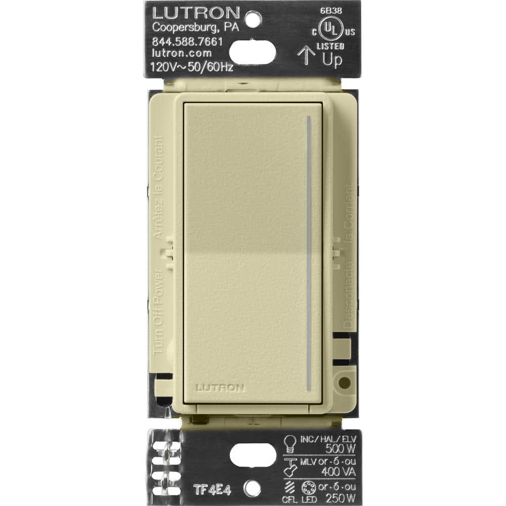 Lutron Sunnata Pro LED+ Touch Dimmer Switch, for 500W ELV/MLV, 250W LED ...