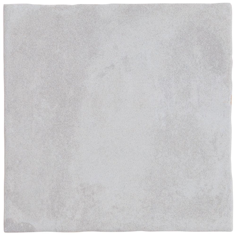 Ivy Hill Tile Paula Purroy Catalan Cotton White 5.11 in. x 0.35 in ...