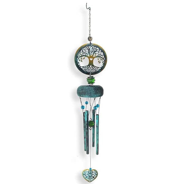 Evergreen Enterprises 27 in. Printed Hand Tuned Metal Wind Chime ...