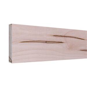 Maple Board (Common: 1 in. x 6 in. x Random Length; Actual: 3/4 in. x 5 ...