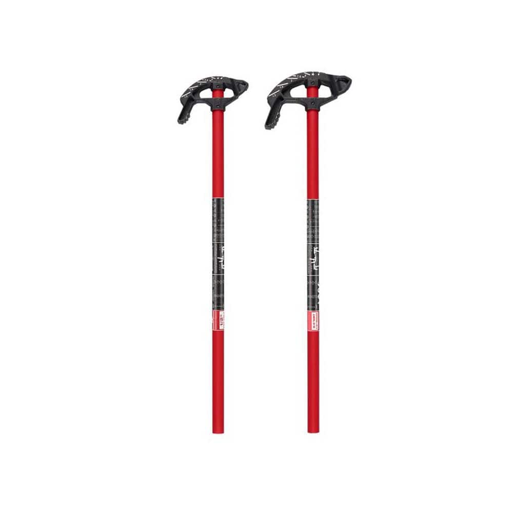 Milwaukee 1/2 in. and 3/4 in. Iron Conduit Bender Head with Handle Set ...