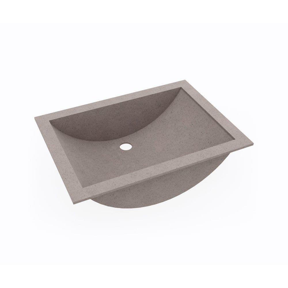 Swan UC-1913 Swanstone 13 x 19 Undermount Single Bowl Sink in Clay ...