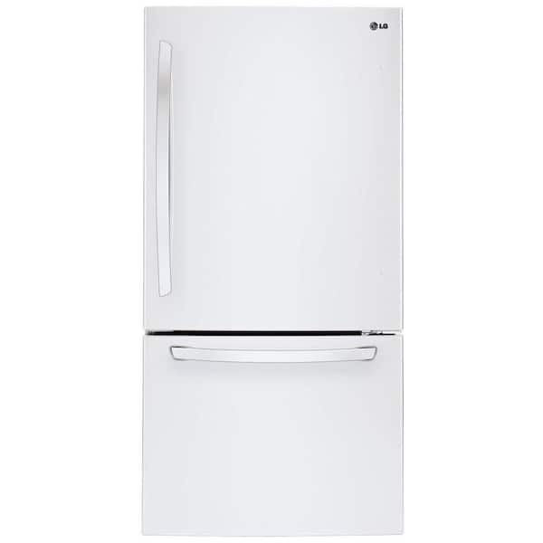 Reviews for LG 24 cu. ft. Bottom Freezer Refrigerator in Smooth White ...