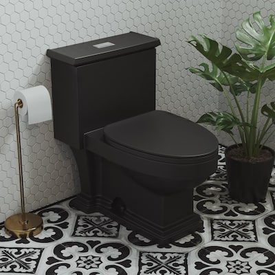 Standard - Black - Toilets - Bath - The Home Depot