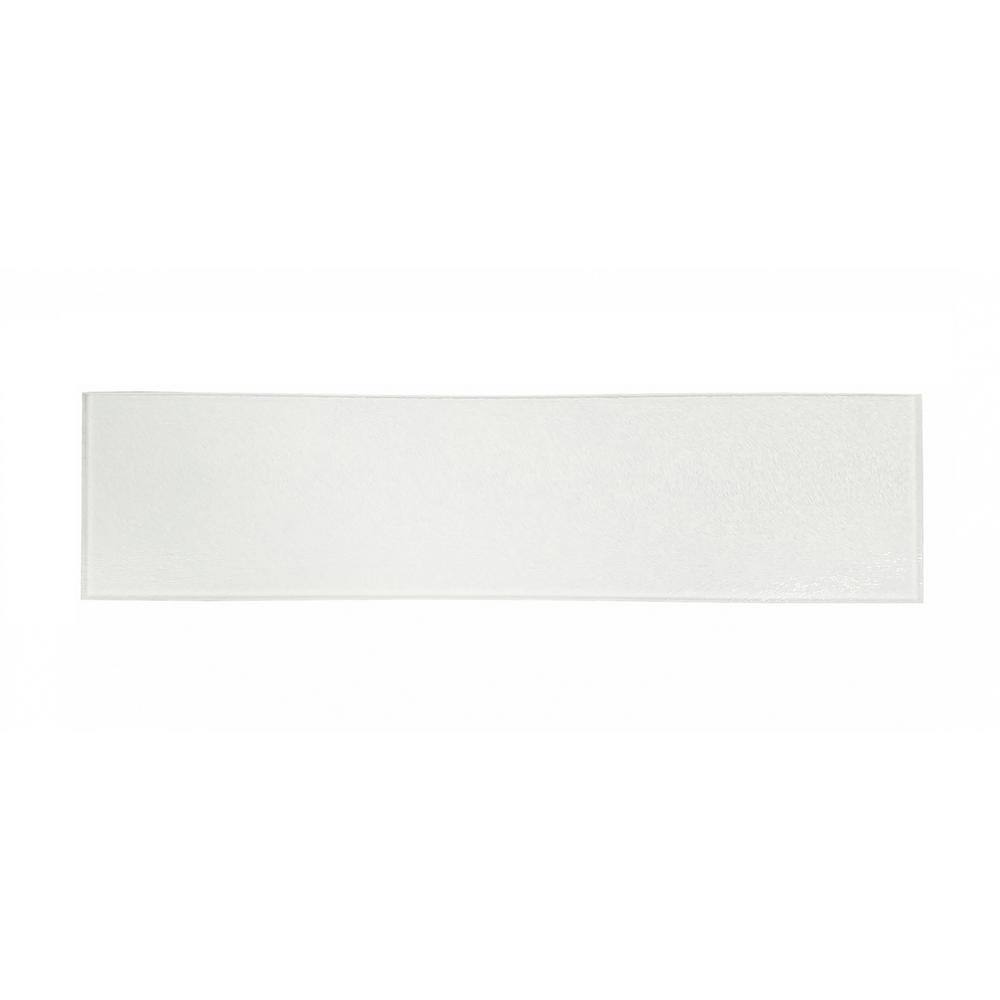 ABOLOS American Country White 4 in. x 16 in. Textured Large Format ...