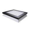 Fakro DXF 30 in. x 30 in. Fixed Flat Roof Deck-Mounted Skylight Triple Glazed 80CC54 - The Home ...