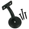 EVERMARK Stair Parts 2-3/4 in. x 2-1/16 in. Black Aluminum Alloy Heavy ...