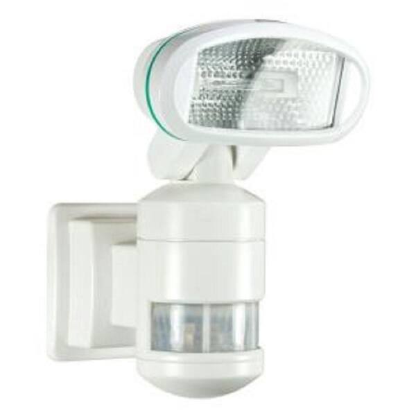 NightWatcher Security 220 Degree White Motorized Motion-Tracking ...
