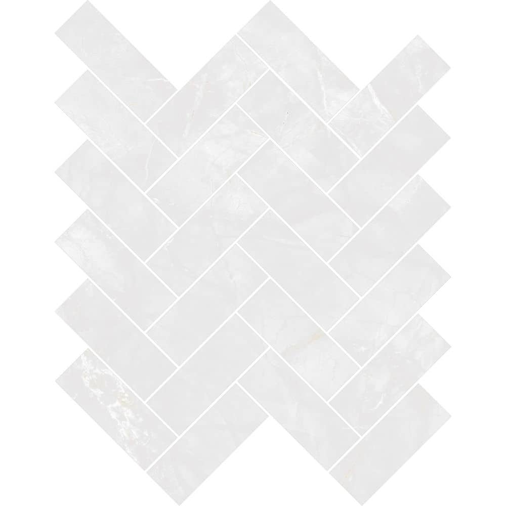 Florida Tile Home Collection Michelangelo Light Grey 12 in. x 15 in. x ...