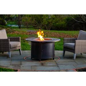 Round - Propane - Gas Fire Pits - Fire Pits - The Home Depot