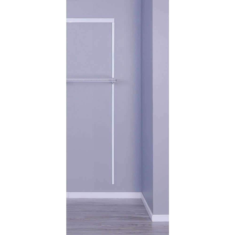 Everbilt Genevieve 2 ft. Adjustable Closet Organizer Single Shelf ...