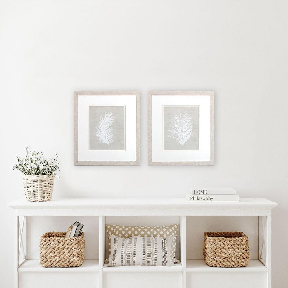 Paragon Carpentieri 2 Piece Framed Giclee Coastal Art Print 16 in. x 14 ...