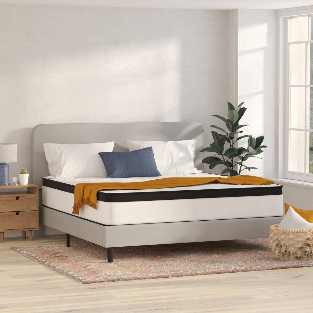 Carnegy Avenue King Extra Firm Polyurethane Foam 12 in Mattress CGA-CL ...