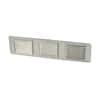 Air Vent 16 in. x 4 in. Rectangular Mill Finish Weather Resistant ...