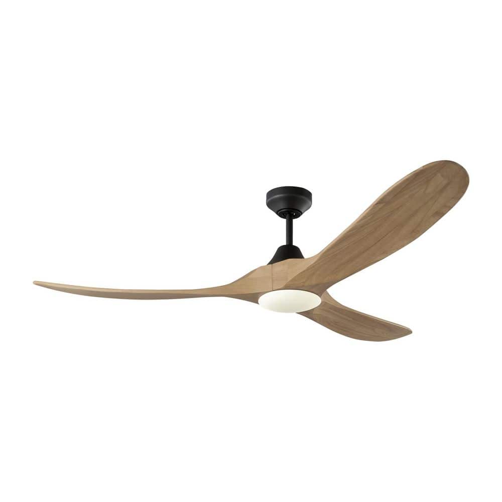 Generation Lighting Fan Maverick Smart 60 in. Midnight Black Modern ...