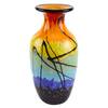 Badash Crystal Allura Murano Style Art Glass 10.5 in. Urn Shape Vase ...