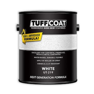 TUFF COAT UT-217 1-Gl Tan Matte, Interior/Exterior, Concrete/Wood ...