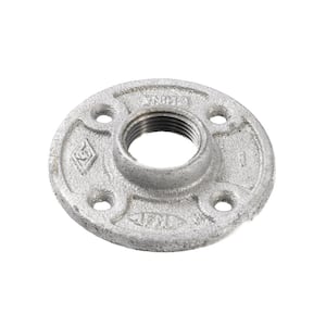 Southland 3/8 in. Galvanized Malleable Iron Floor Flange Fitting 511 ...