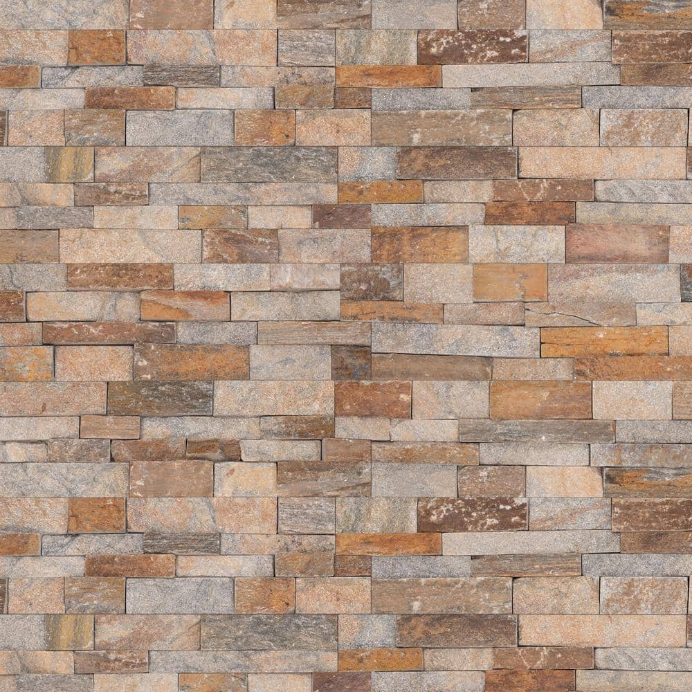 MSI Take Home Tile Sample - Canyon Creek Ledger Panel 4 in. x 4 in ...