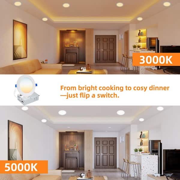 Living Room Recessed Adjustable Lights