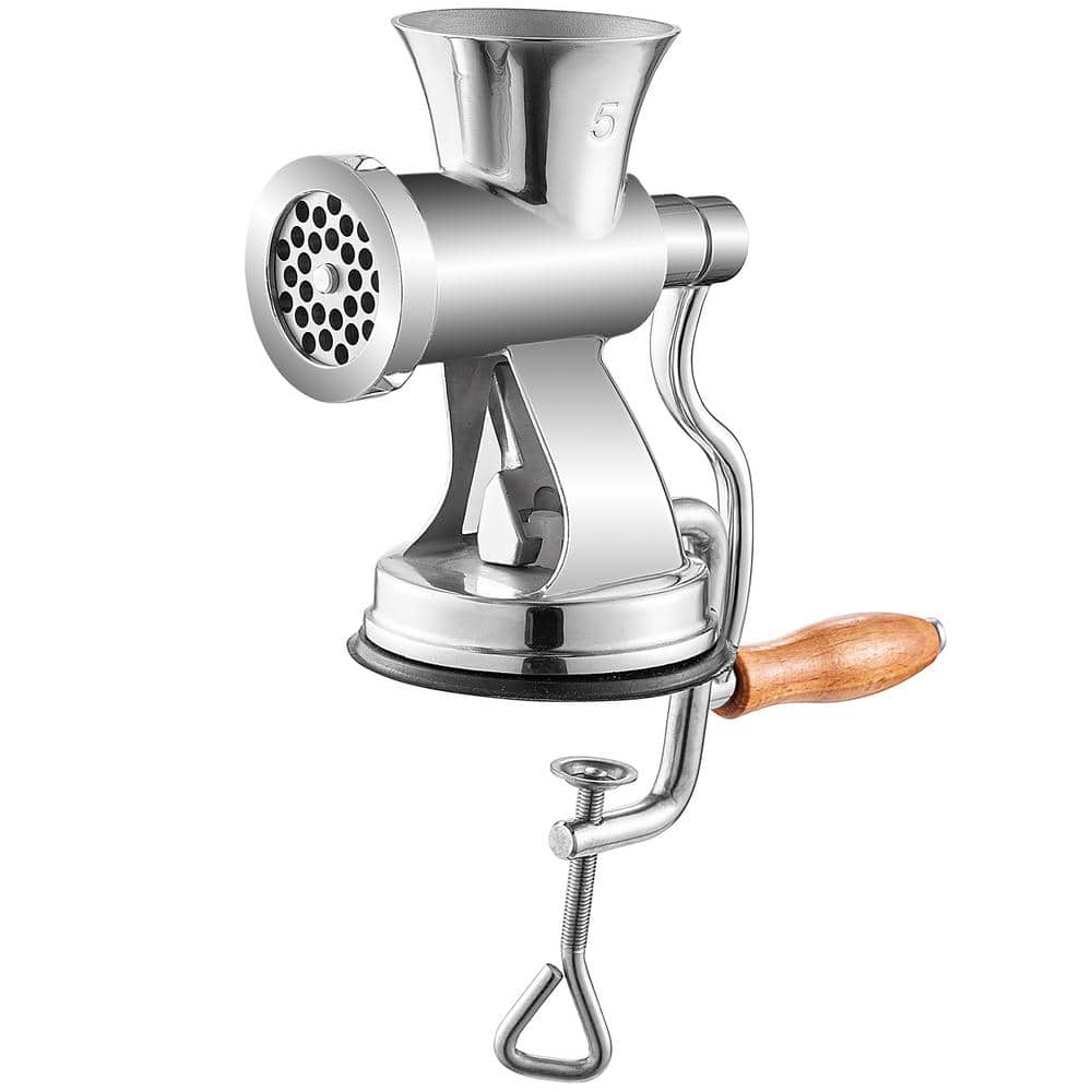 SVOPES Manual Meat Grinder 304 Stainless Steel, Hand Crank Sausage ...