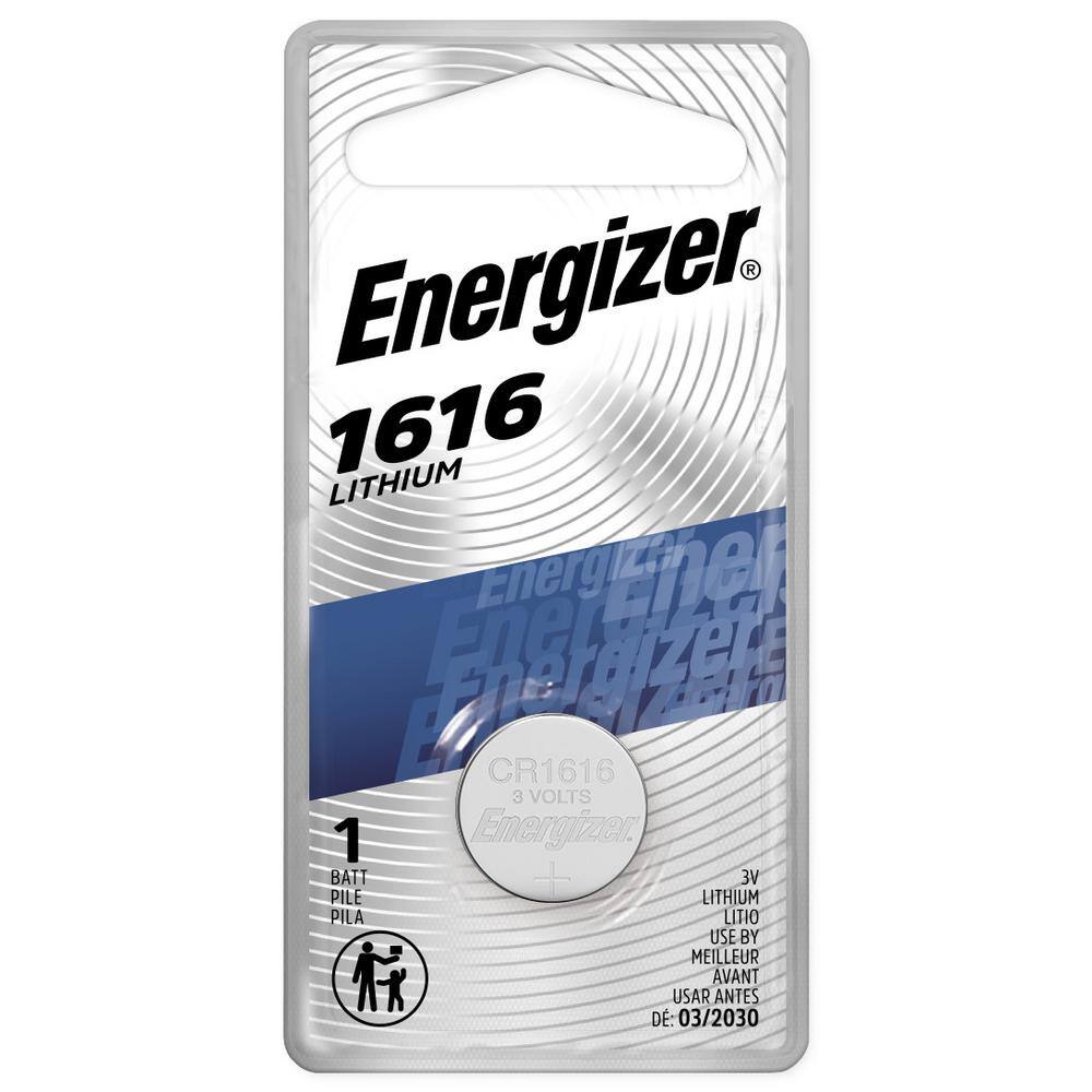 Energizer 1616 Lithium Coin Battery 1 Pack ECR1616BP The Home Depot Energizer 1616 Lithium Coin Battery 1 Pack ECR1616BP The Home Depot