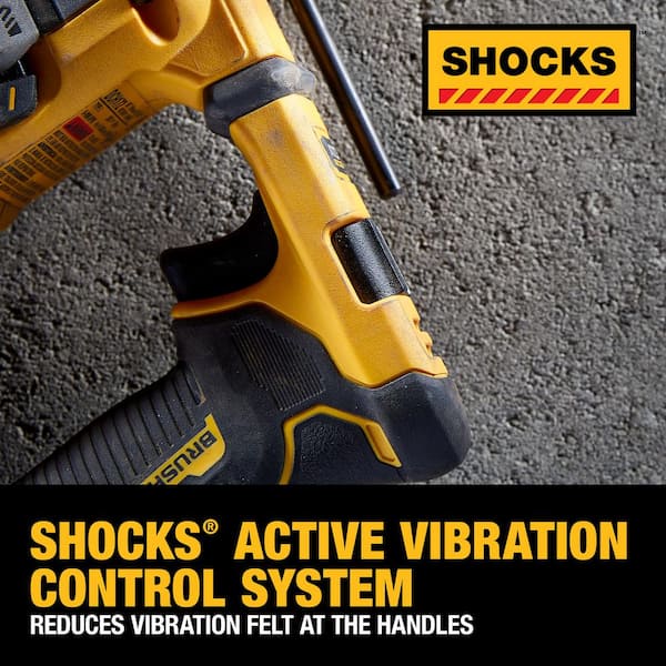 DEWALT ATOMIC 20V MAX Cordless Brushless Ultra-Compact 5/8 in. SDS Plus ...